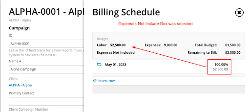 Billing Schedules – Workamajig