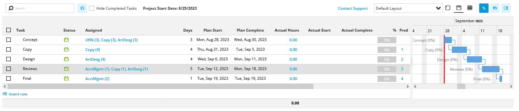 Project schedule overview [in-depth guide] – Workamajig