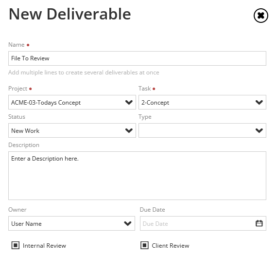 Deliverables overview [in-depth guide] – Workamajig