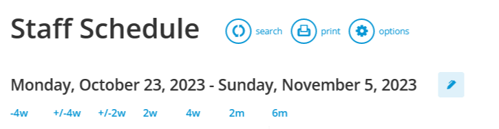 Resource Manager > Staff schedule page [guide] – Workamajig