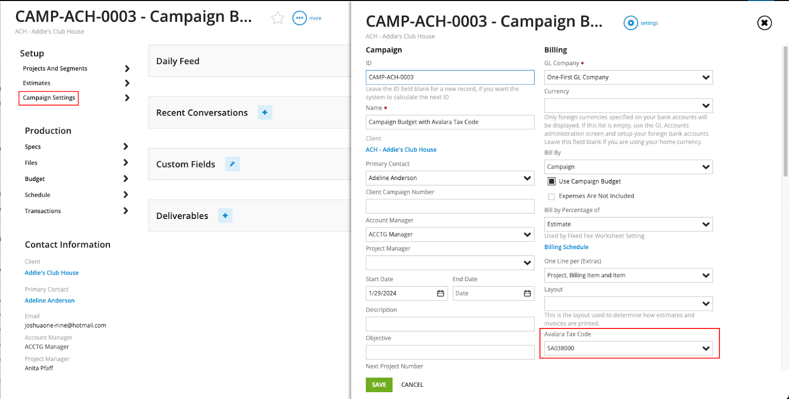 Avalara – Workamajig