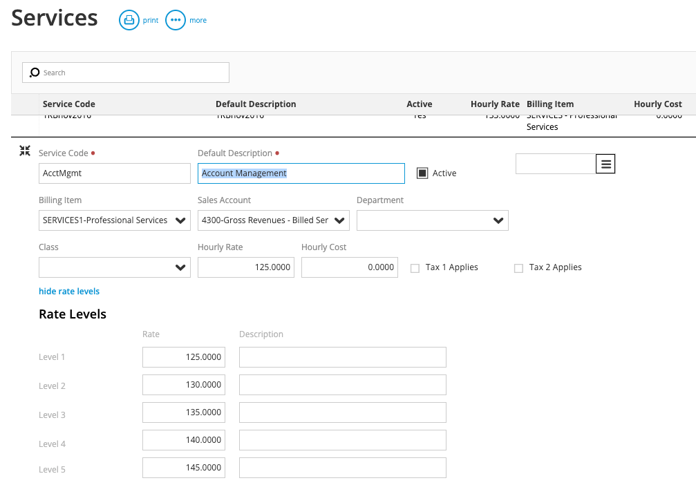 Time tracking: Service rate sheets [in-depth guide] – Workamajig