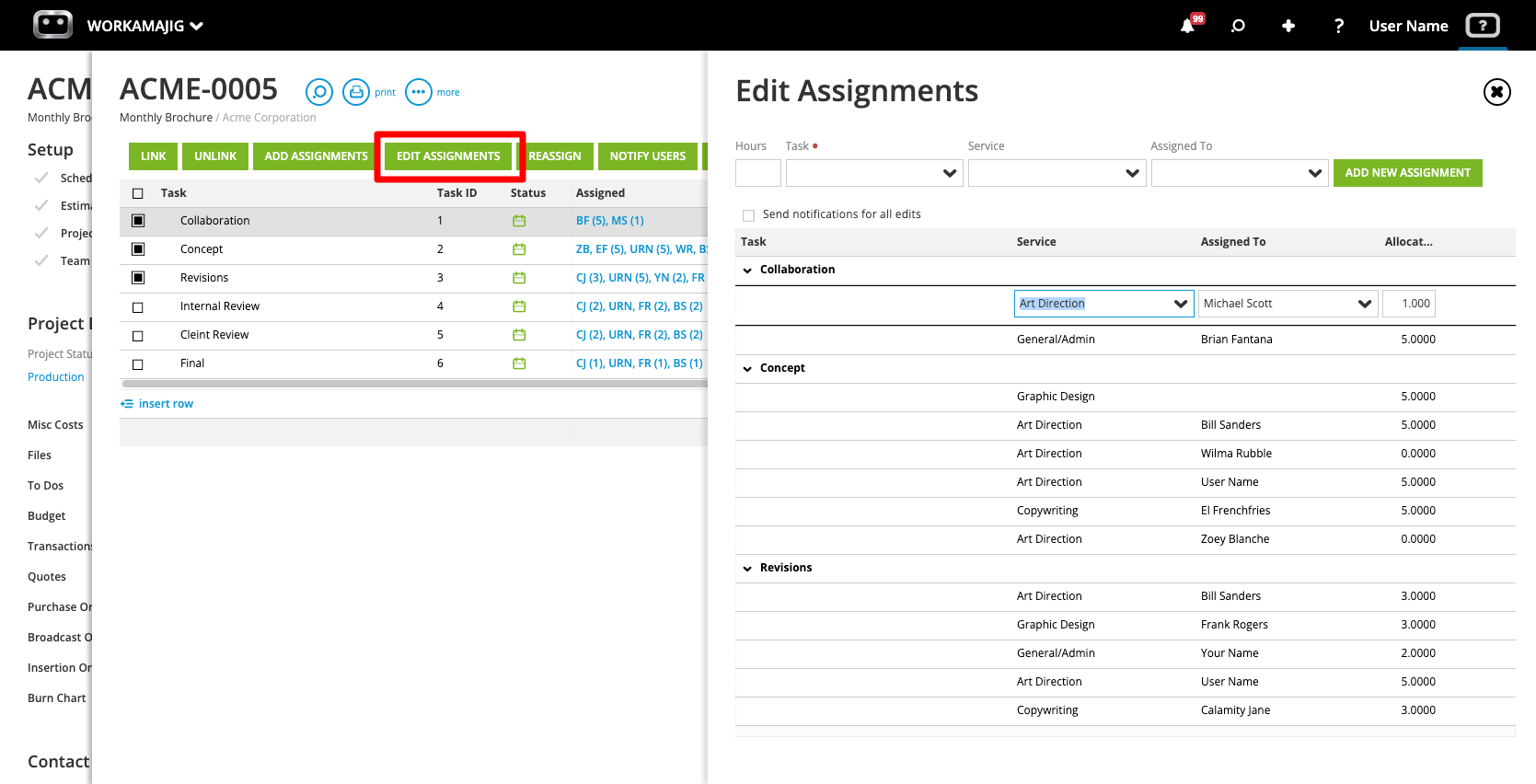 Project schedule overview [in-depth guide] – Workamajig
