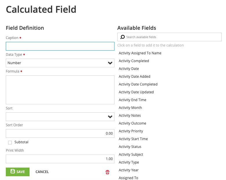 Advanced custom reporting features [in-depth guide] – Workamajig