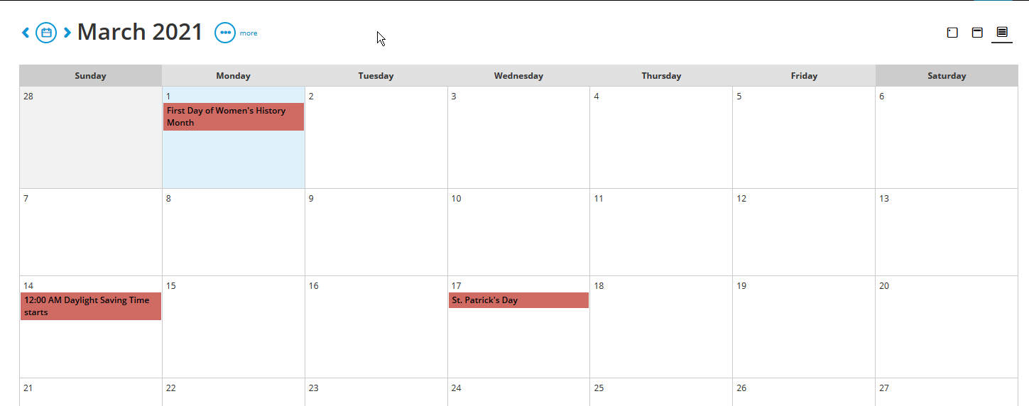 Google Public Calendar Subscription – Workamajig