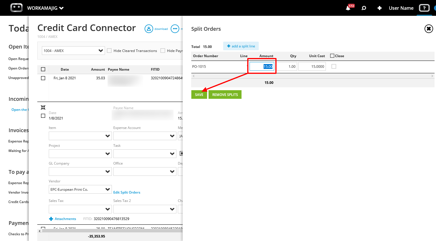 Credit card connector [in-depth guide] – Workamajig