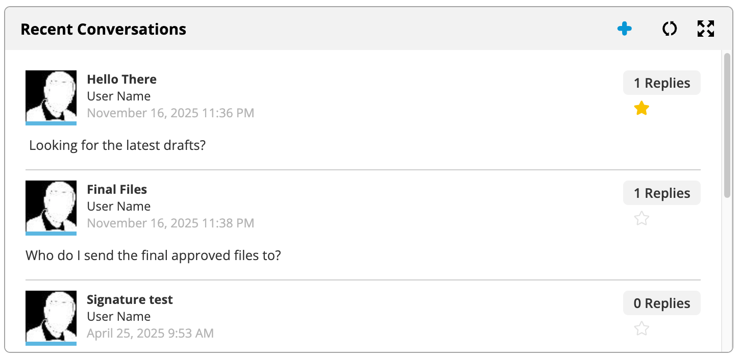 Dashboard Widget Repository – Workamajig