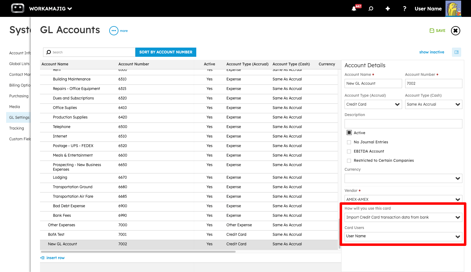 Credit card setup [in-depth guide] – Workamajig