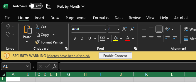 Excel financials [in-depth guide] – Workamajig